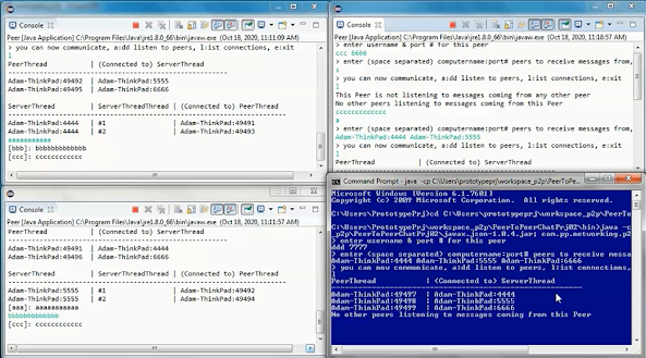 Prototype Project: Peer-to-peer (P2P) chat w/ JAVA - prototype project 02