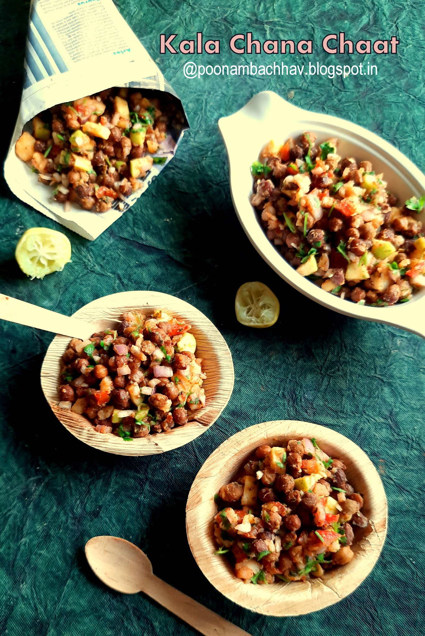 Annapurna: Chana Chaat / How to make Kala Chana Chaat