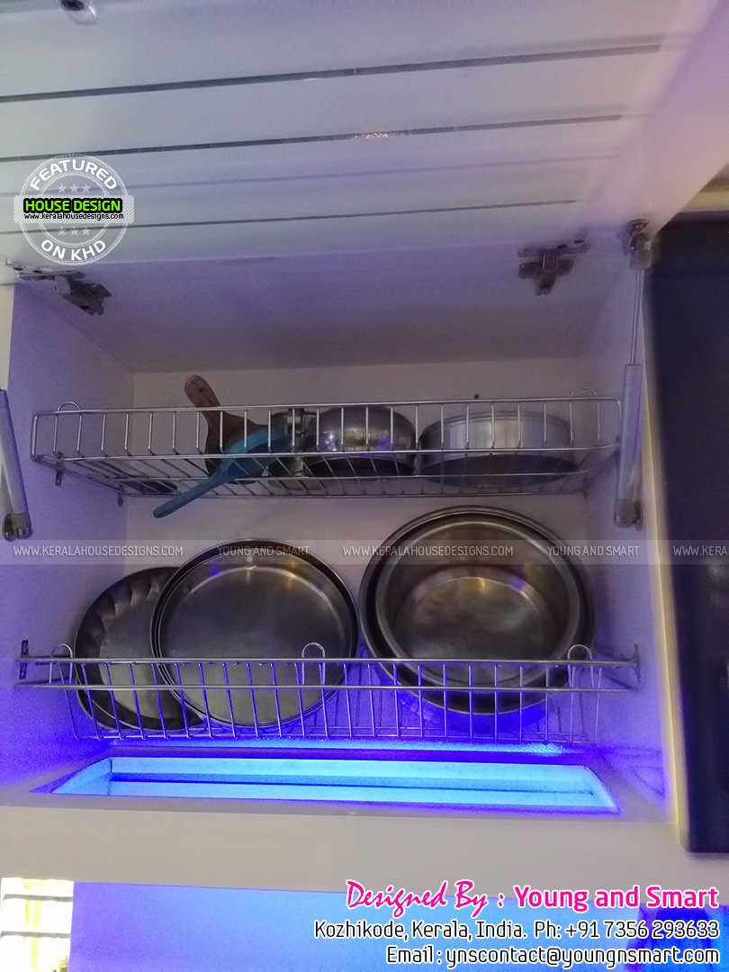 Modular kitchen cabinets from Young & Smart Interiors - Kerala Home ...