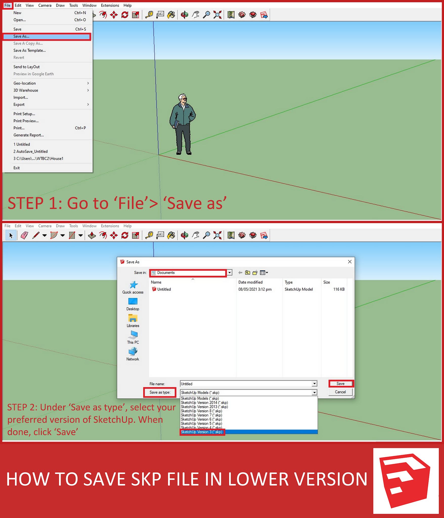SKETCHUP Tips and Tricks