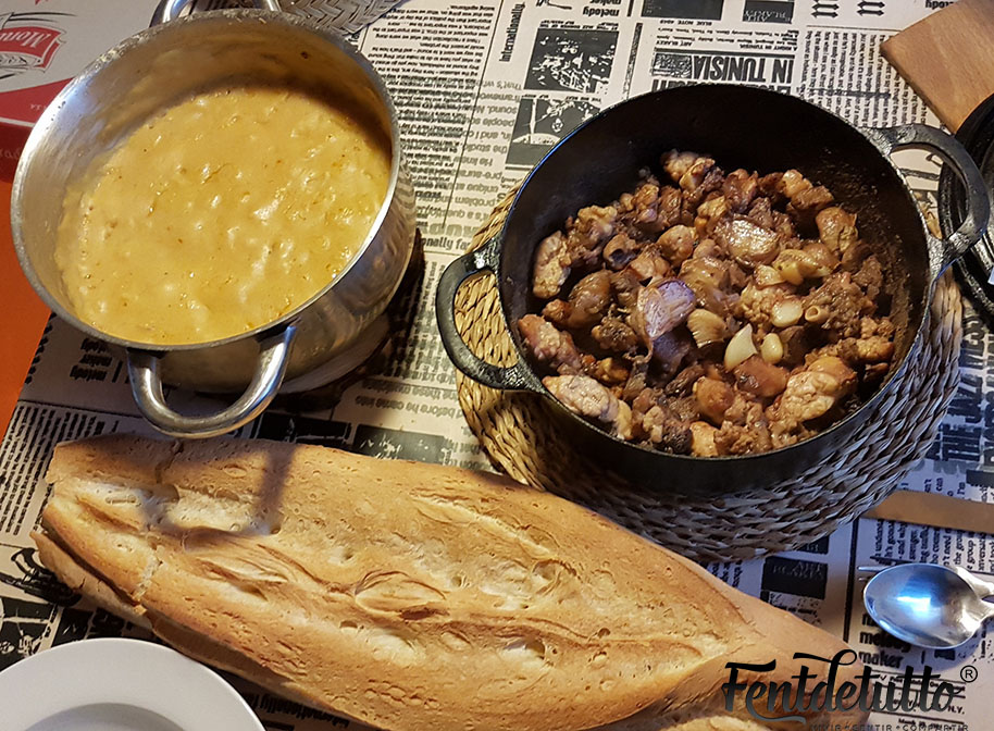 Fentdetutto: Lleteroles con gachas de harina de almortas