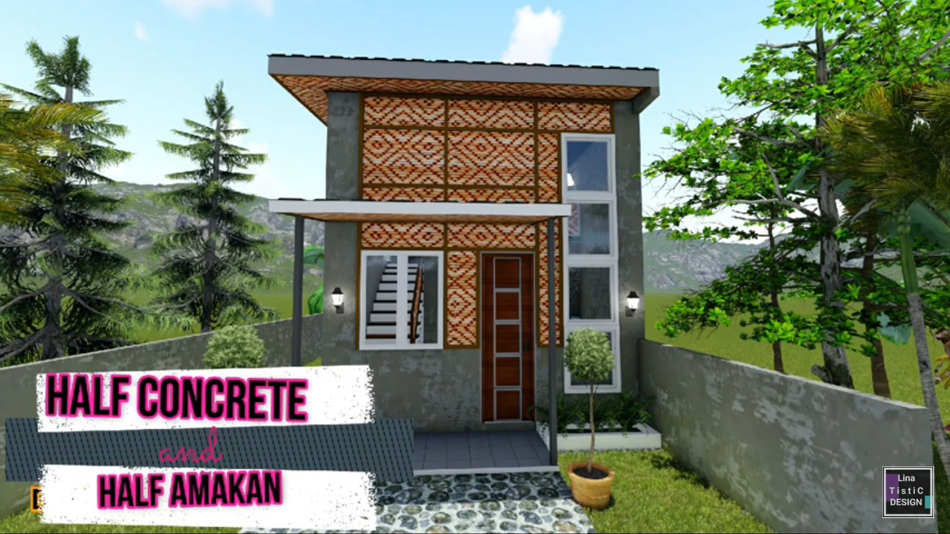 AMAKAN house design with loft type bedroom