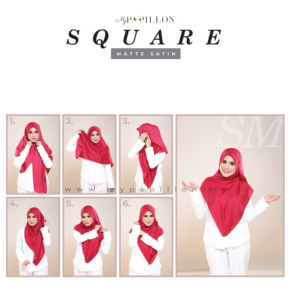 Tutorials Cara Memakai Shawl dan Tudung Bawal dengan tepat