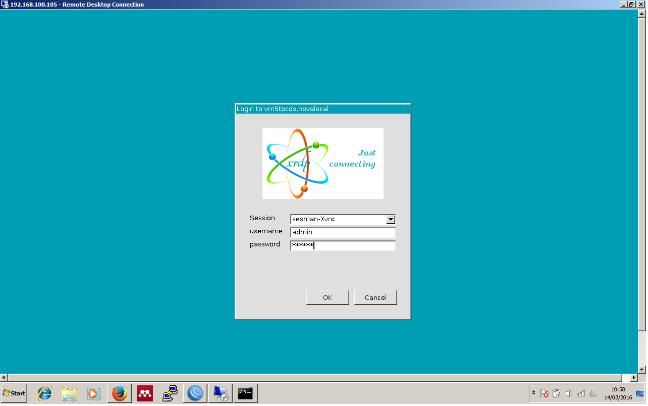 Blog Wildanil: Remote Desktop CentOS 7 from Windows RDP