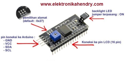 ESP32 PART-7. Kontrol LCD pada Modul I2C - ELEKTRONIKA HENDRY