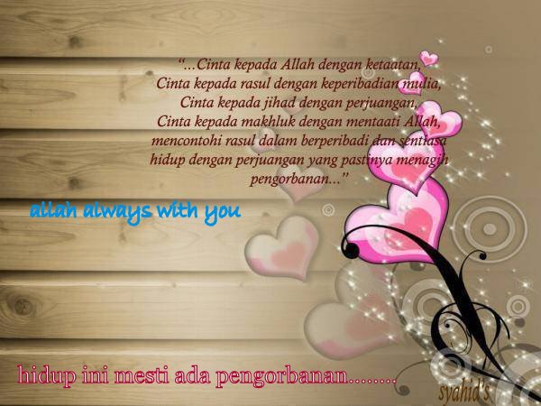 M!Gl!oRaRe sE sTeSs!: Ayat-ayat cinta untuk kekasih-Mu