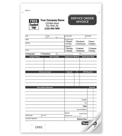 Pest Control Invoice Template Free - Invoice Template
