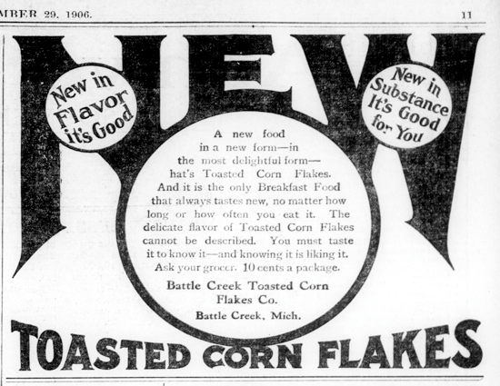 First Versions: Kellogg's