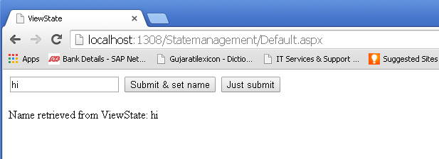 what is Viewstate in ASP.NET with example. ~ .Net Hub