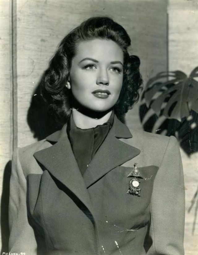40 Glamorous Photos of Dorothy Malone in the 1940s and ’50s | Vintage ...