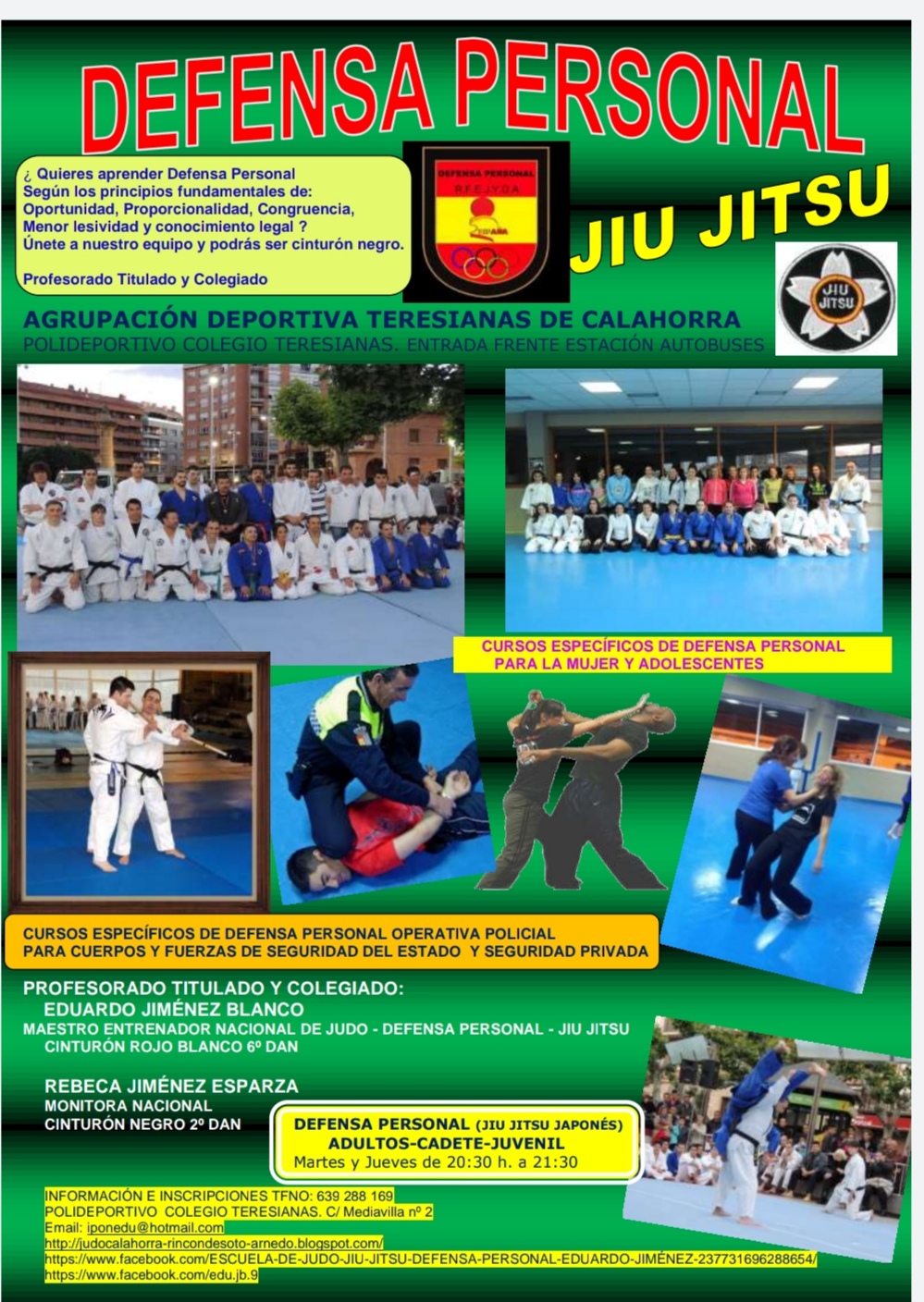 JUDO CALAHORRA-RINCÓN DE SOTO-ARNEDO: CURSO INICIACIÓN A LA DEFENSA ...