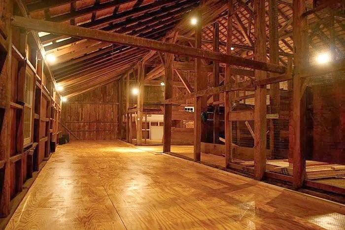 Dogwood Farm: Inside the barn