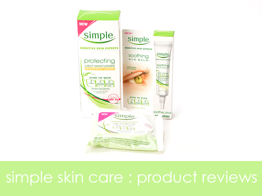 Bisous Darling: Simple Skin Care : Product Reviews