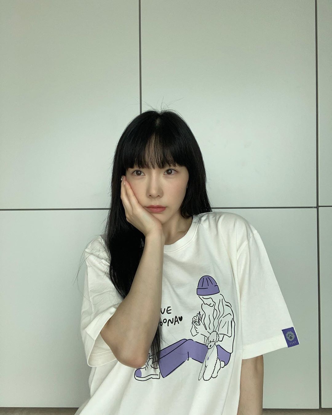 SNSD Taeyeon models Zero's shirts from SPAO! - Wonderful Generation