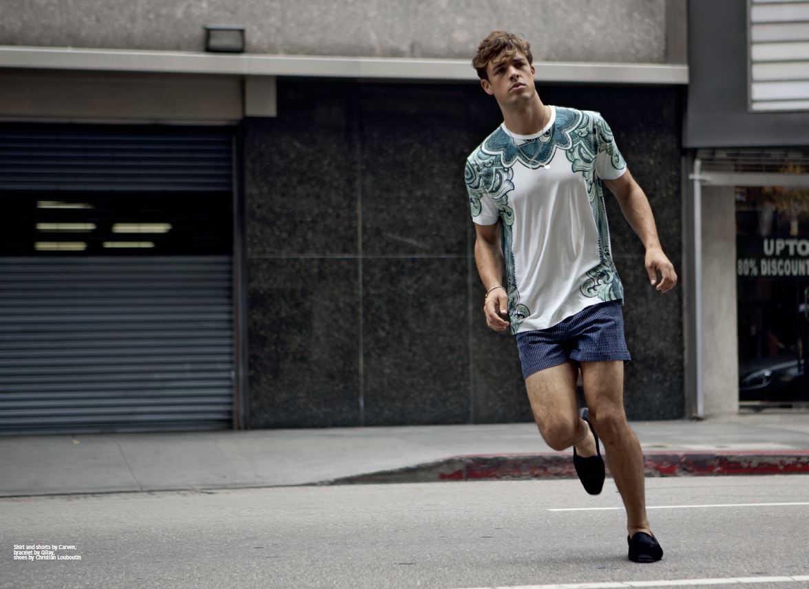 Two Management: Connor Hill in Da Man Magazine