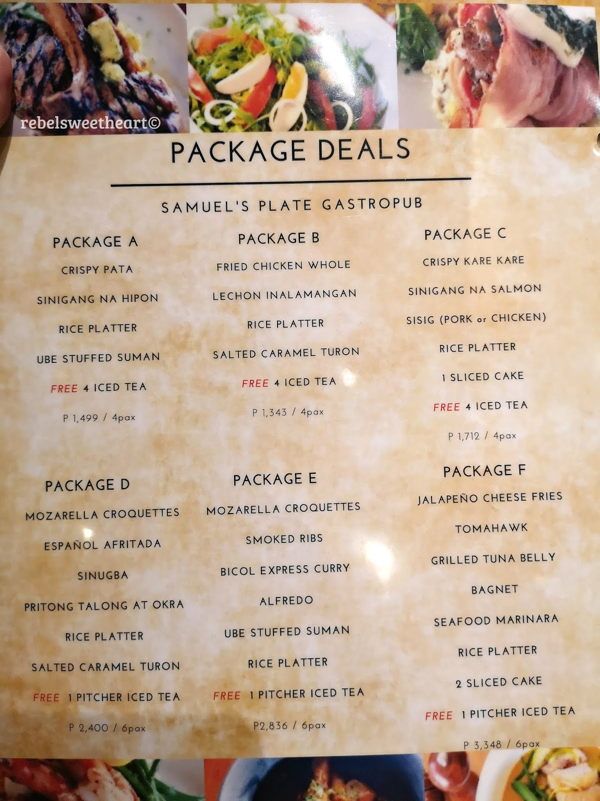 The Rebel Sweetheart.: Foodie Goodie | Samuel's Plate Gastropub.