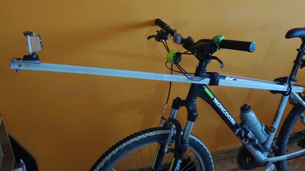 How To Vlog with a GoPro while on a Bike - DIY GoPro Pole for Your MTB