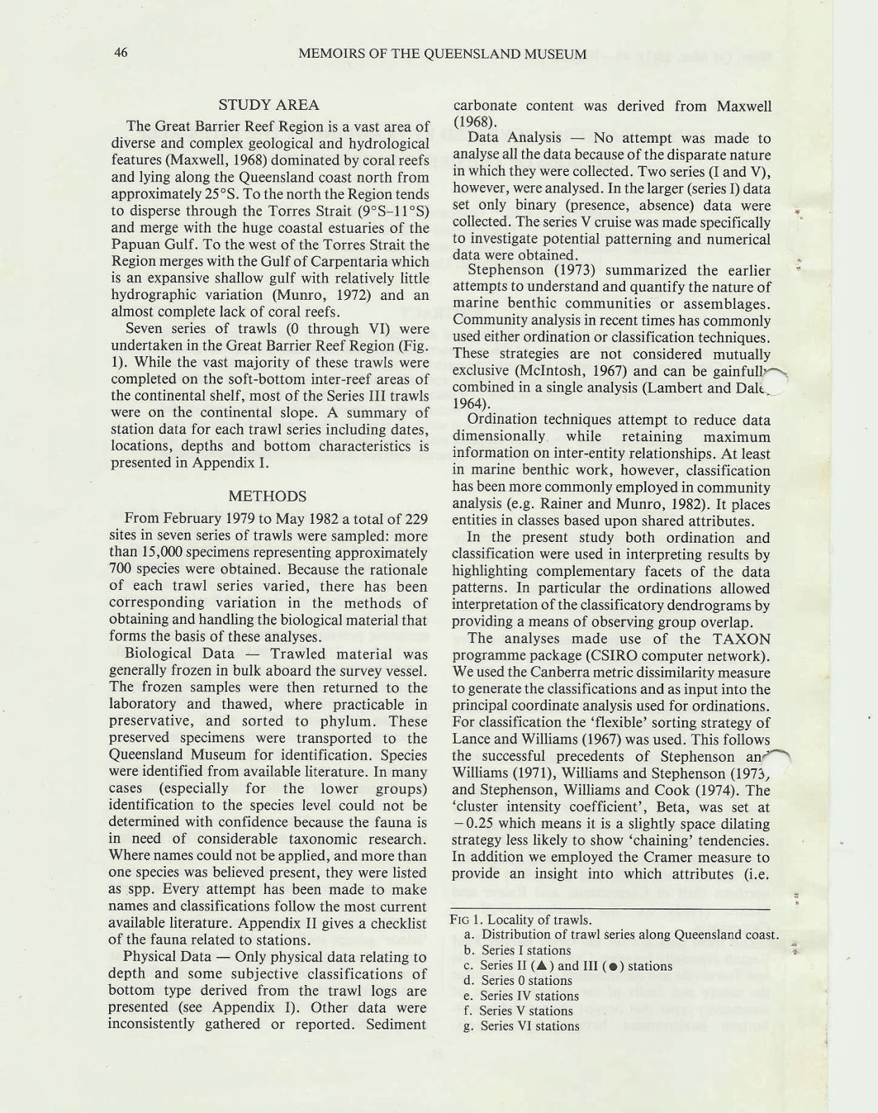 DR GERALD GOEDEN'S MARINE ECOLOGY