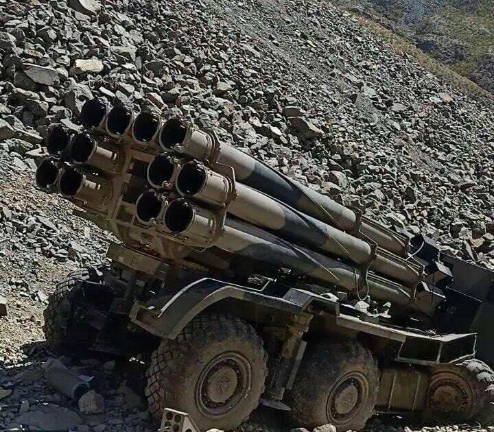 The Dead District: A destroyed TPLF's PHL-03 MLRS