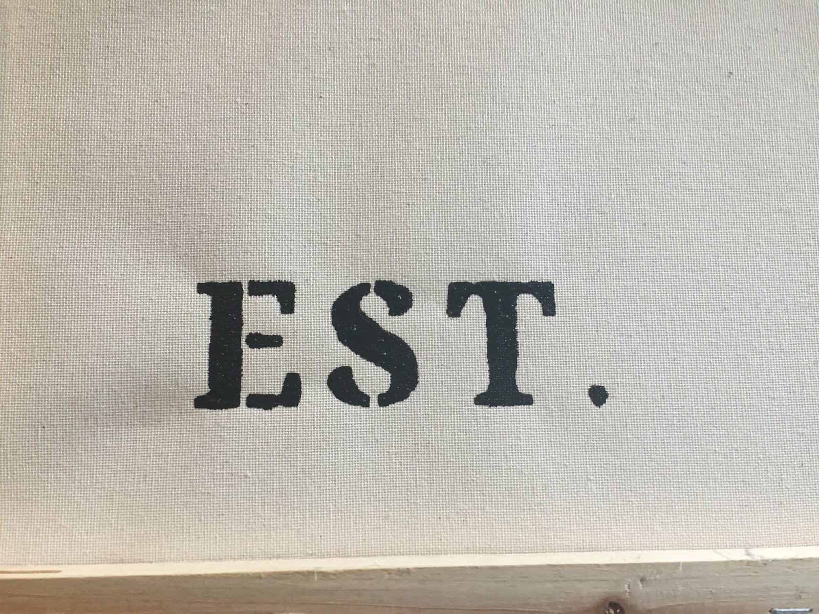 DIY Personalized Sign