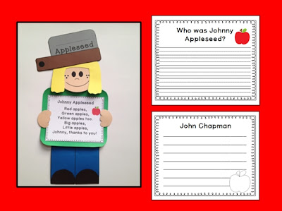 Creative Lesson Cafe: Johnny or Jenny Appleseed Craft!