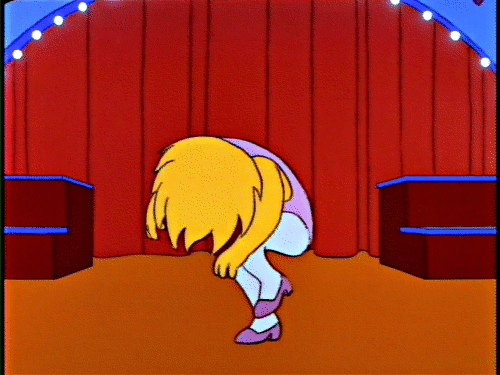 Lisa Simpson Dancing Rs