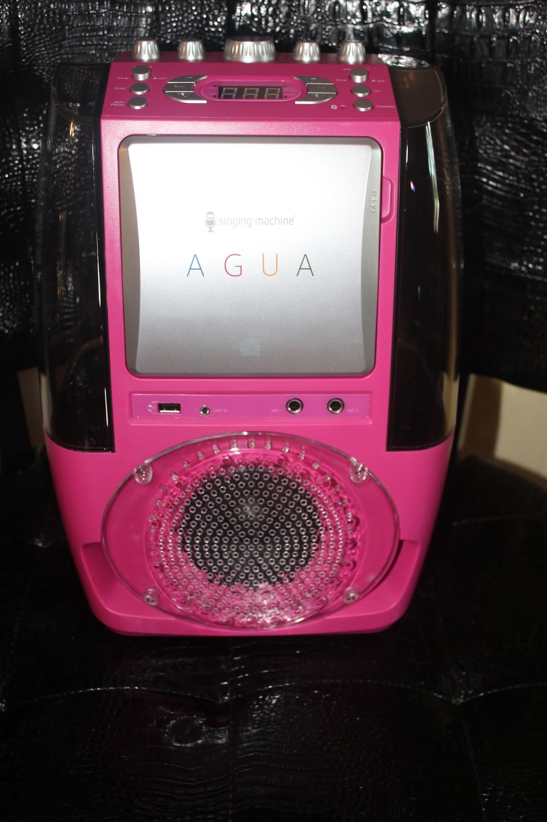 Sing Your Heart Out with the Singing Machine Agua- Pink - ChitChatMom