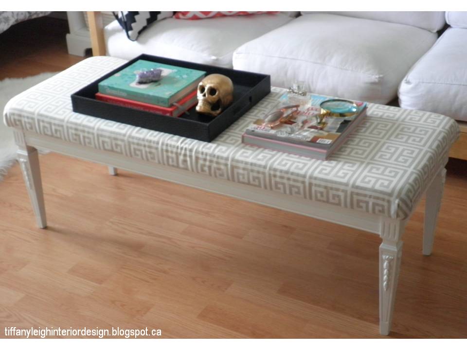 Tiffany Leigh Interior Design: My DIY Greek Key Bench