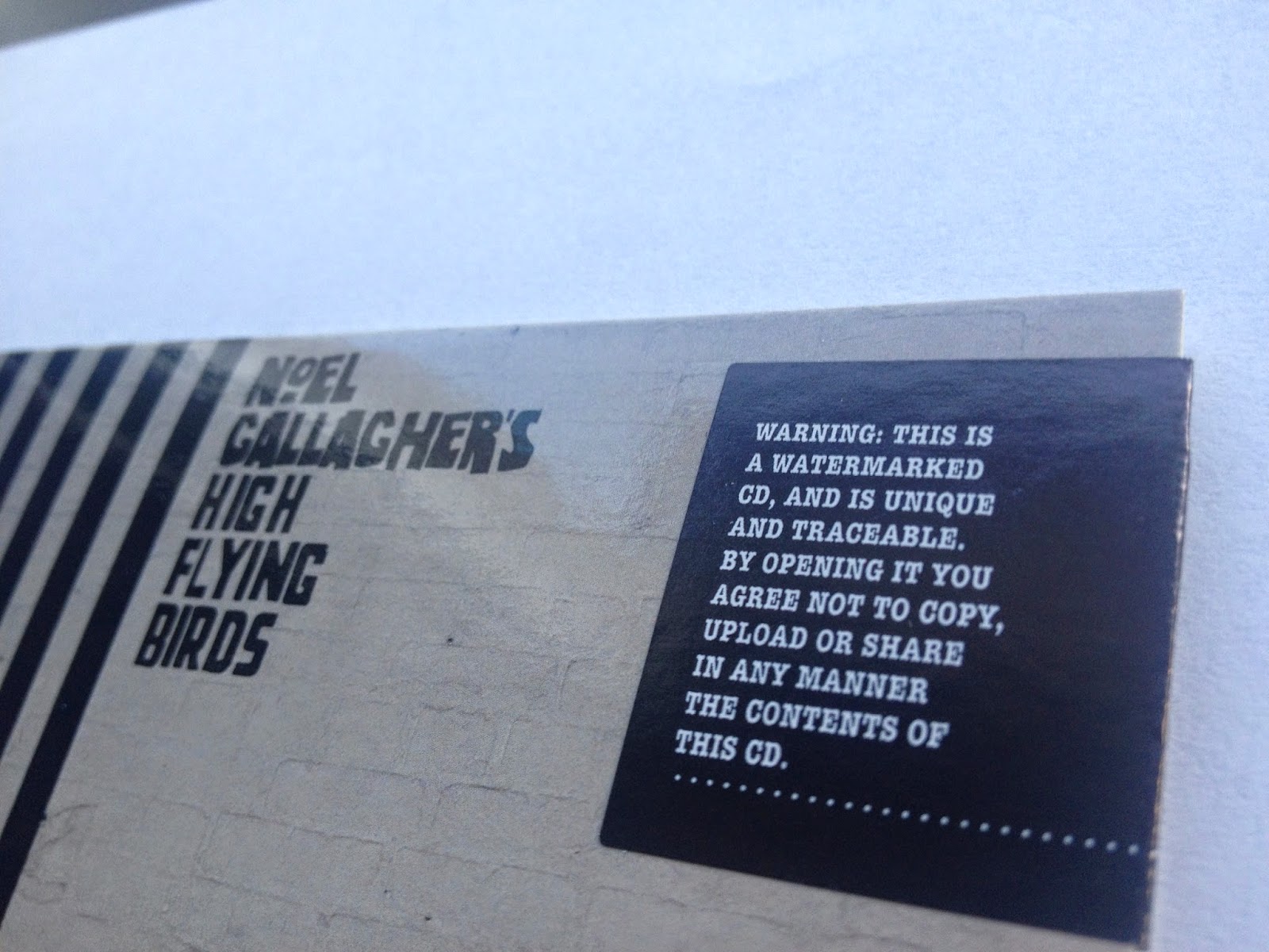 High Flying Birds Collector: Promo - Chasing Yesterday (UK)