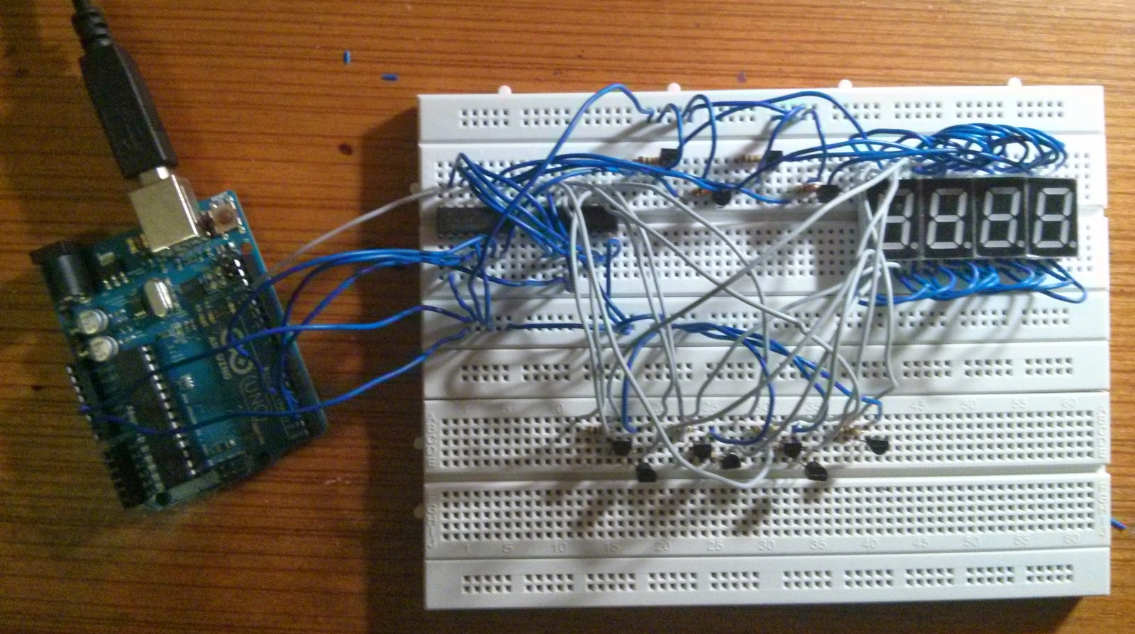 Geek?: Multiplexing 4 digit 7-Segment dengan Shift Registers dan 7 ...