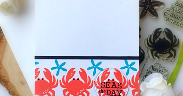 Newton's Nook Designs: Two Sea Themed Cards by Maria Russell