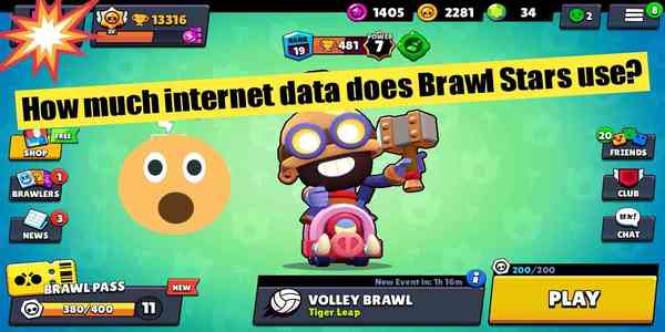 How much Internet data does Brawl Stars use? [ANSWERED]