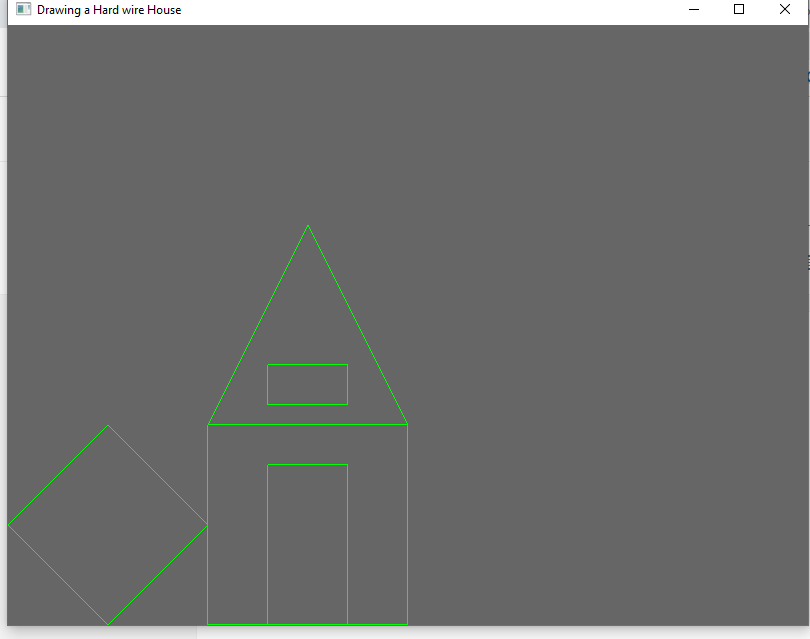 Codelybrary: Drawing a Wireframe using OpenGL