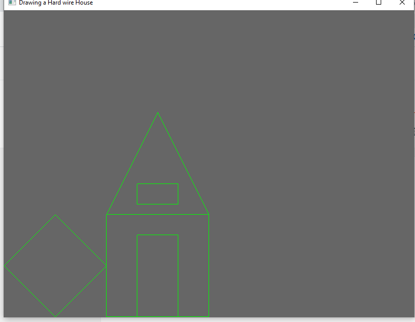 Codelybrary: Drawing a Wireframe using OpenGL