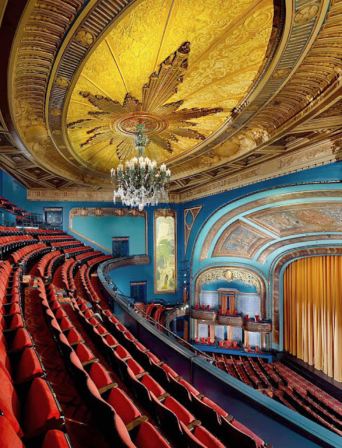 San Francisco Theatres: The Curran Theatre: interior views