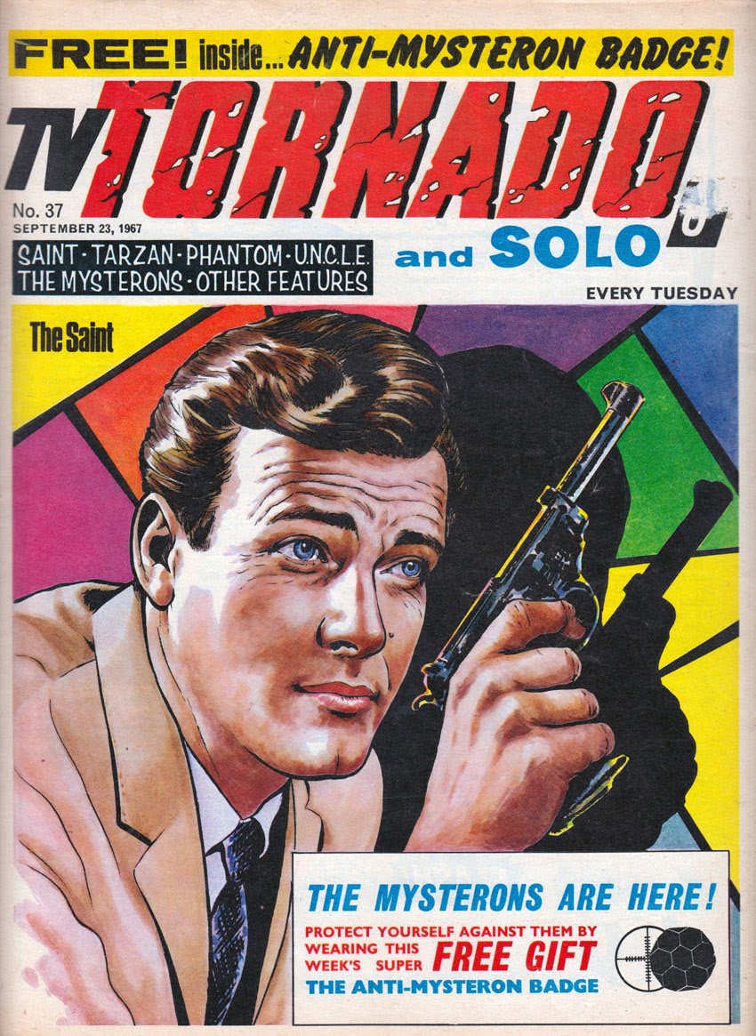 Simon Templar σε πολιτική εφημερίδα - ΑΝΑΜΝΗΣΕΙΣ - GreekComics