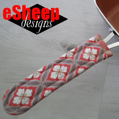 eSheep Designs: Quasi-Tutorial: Gotham Steel Square Pan Handle Cover