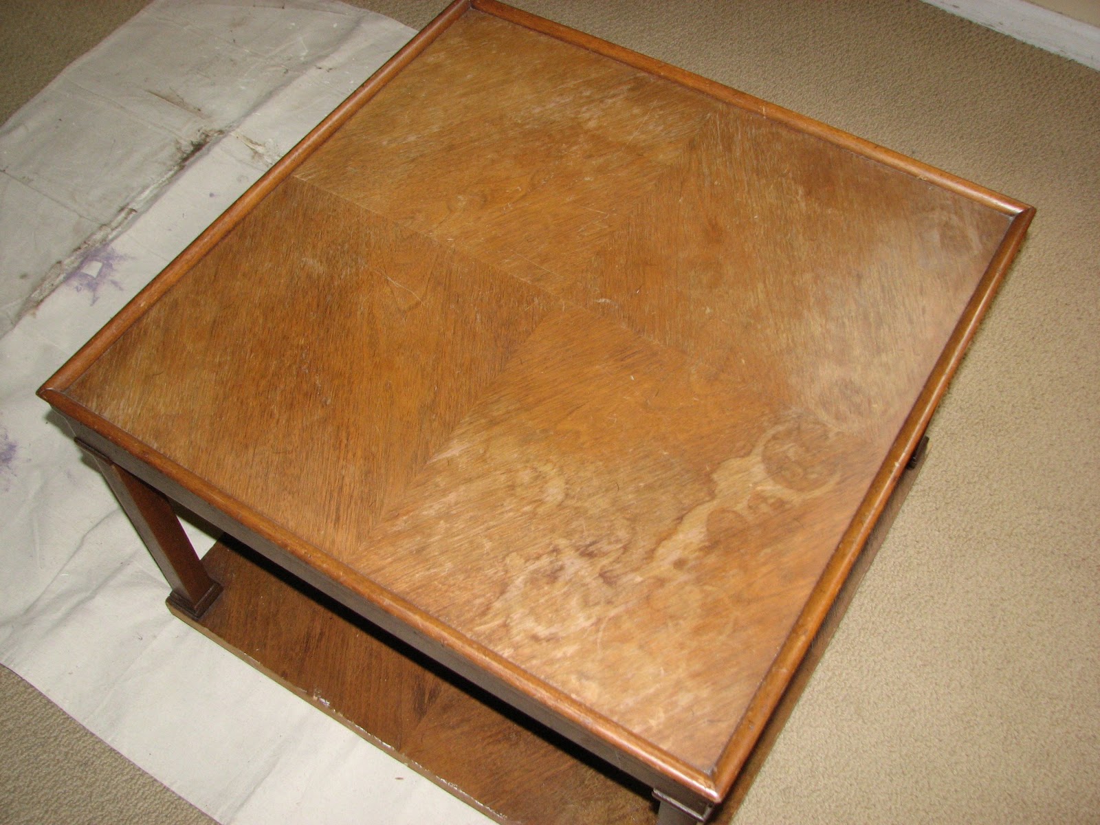 The Jacksons' Journey: Furniture Makeover :: Bringing Back Woodgrain