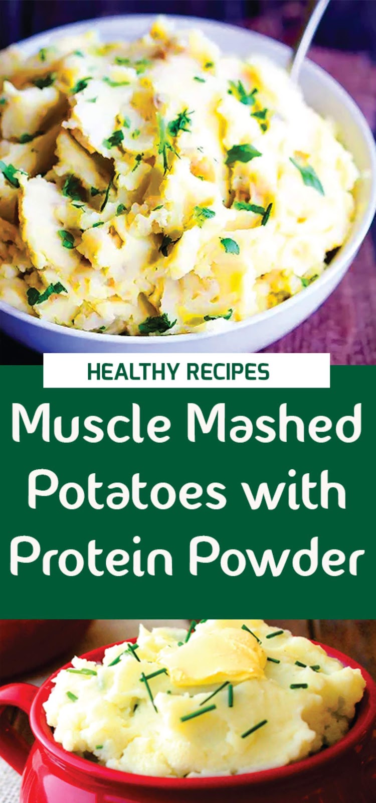 Muscle Mashed Potatoes with Protein Powder