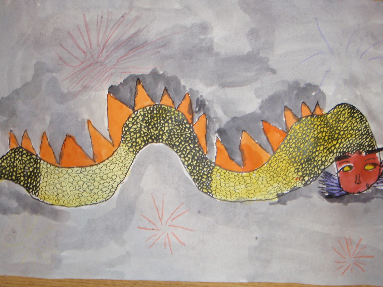 Fayston Elementary Art: Happy Chinese New Year- Year of the Dragon!