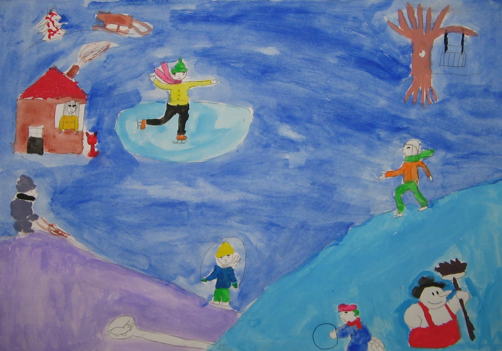 PAGINI PENTRU CULOARE: Dominanta cromatica rece