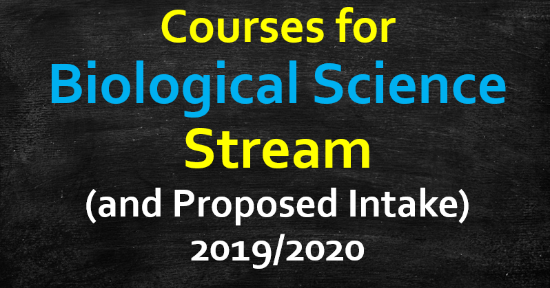 University Courses for Bio Science Students - Teacher