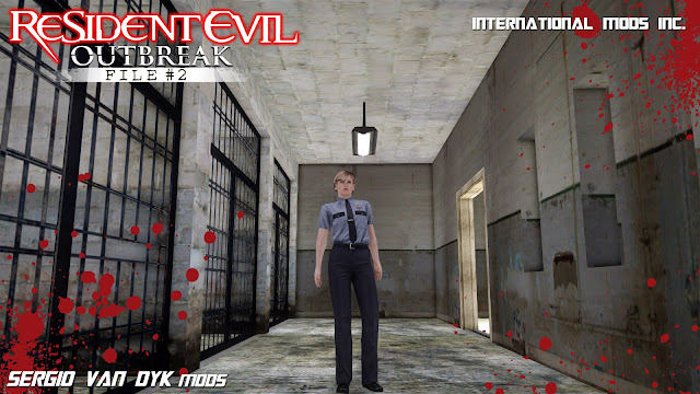 SERGIO_VAN_DYK Mods: Rita Phillips RPD - Resident Evil Outbreak