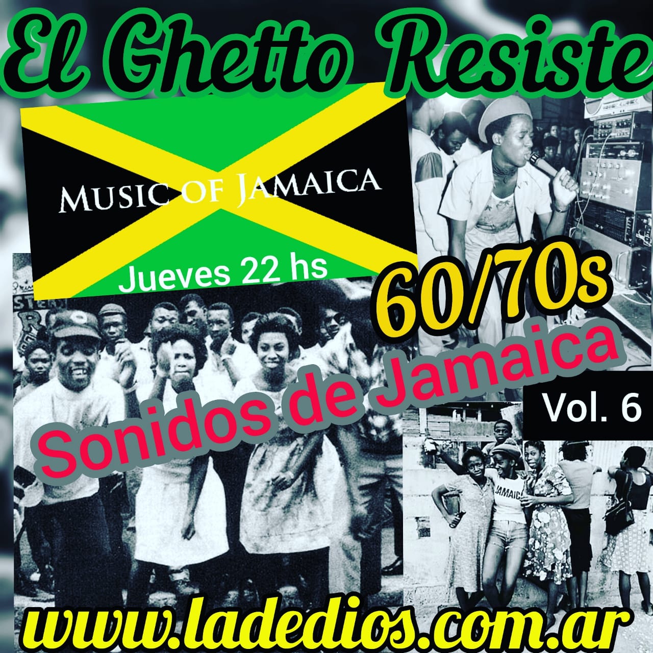 El Ghetto Resiste - 60/70s Sonidos de Jamaica Vol. 6 (24-09-2020 ...