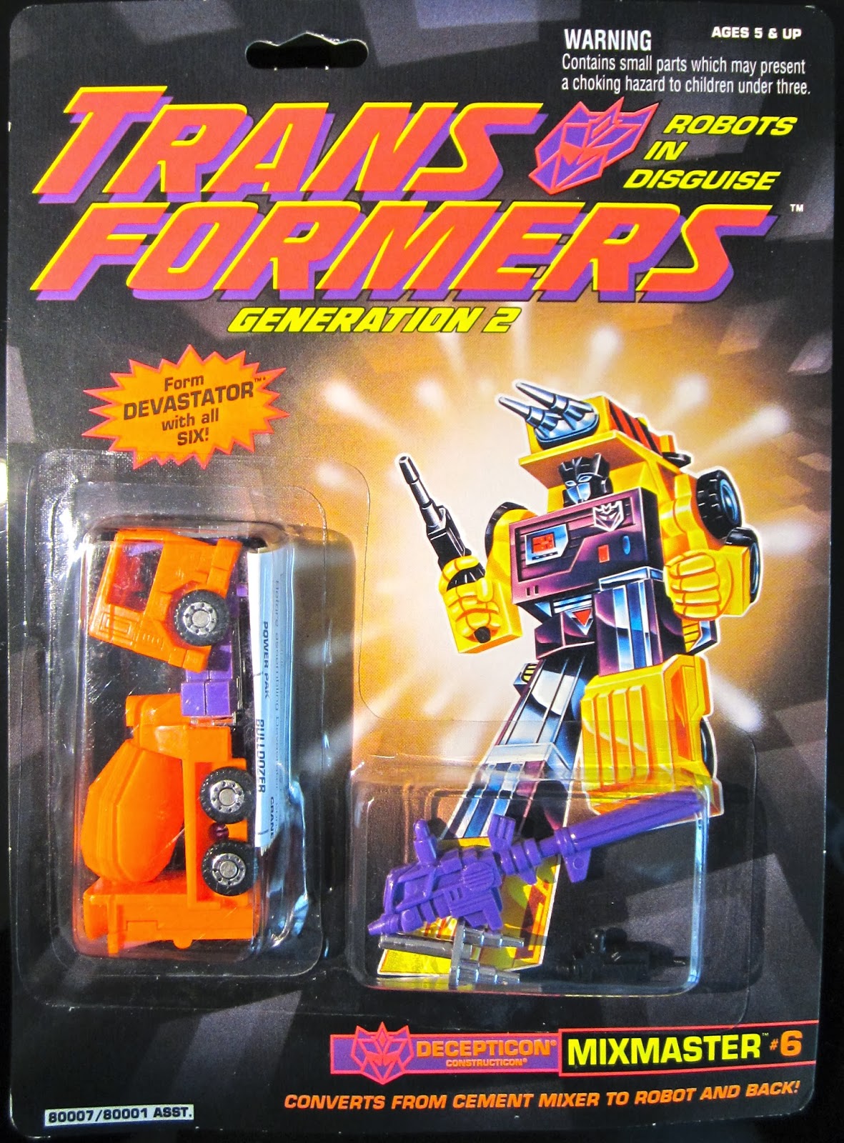 A Transformers Blog - My Life In Collecting: G2 Orange MOSC ...