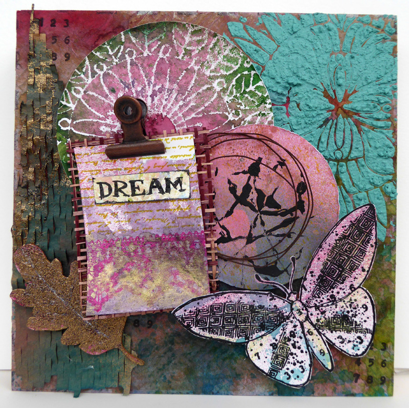 Dream - A Collage Challenge by Fliss Goodwin - That's Crafty!