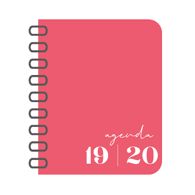 Creative Mindly: Agenda imprimible editable 2019 2020