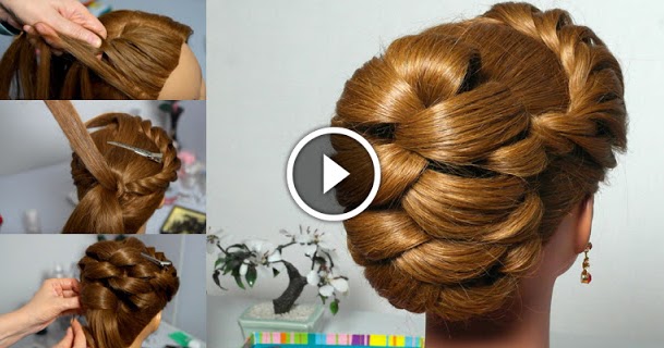 How To Create Quick And Easy Twist Braid Hairstyle, See Tutorial ...