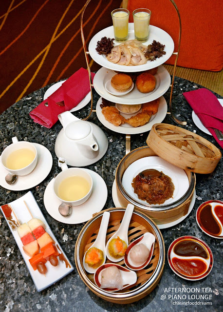 CHASING FOOD DREAMS: Afternoon High Tea with Dim Sum @ Piano Lounge ...
