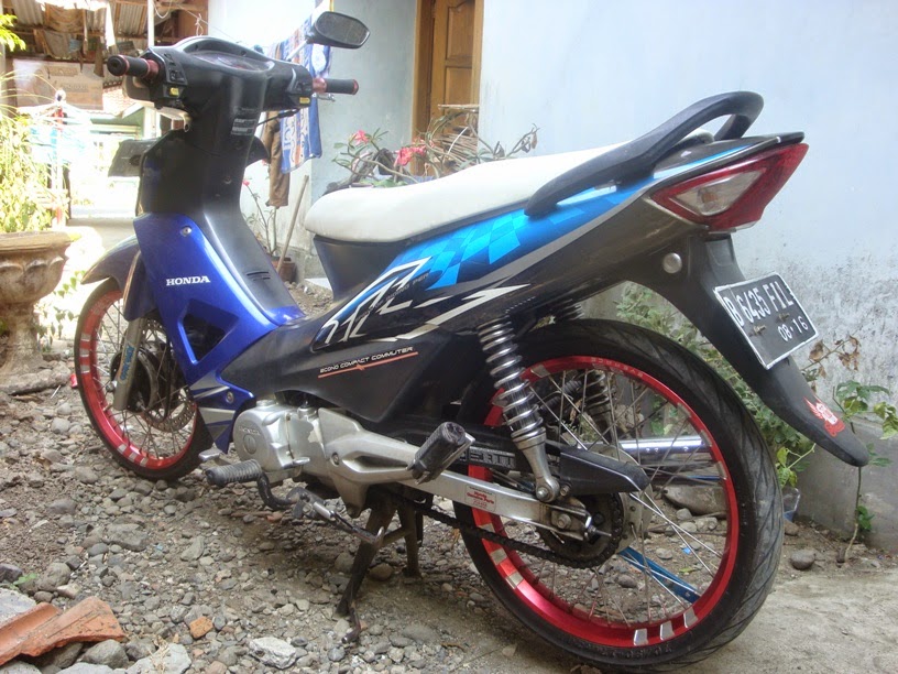 Modifikasi Motor Supra Fit Lama